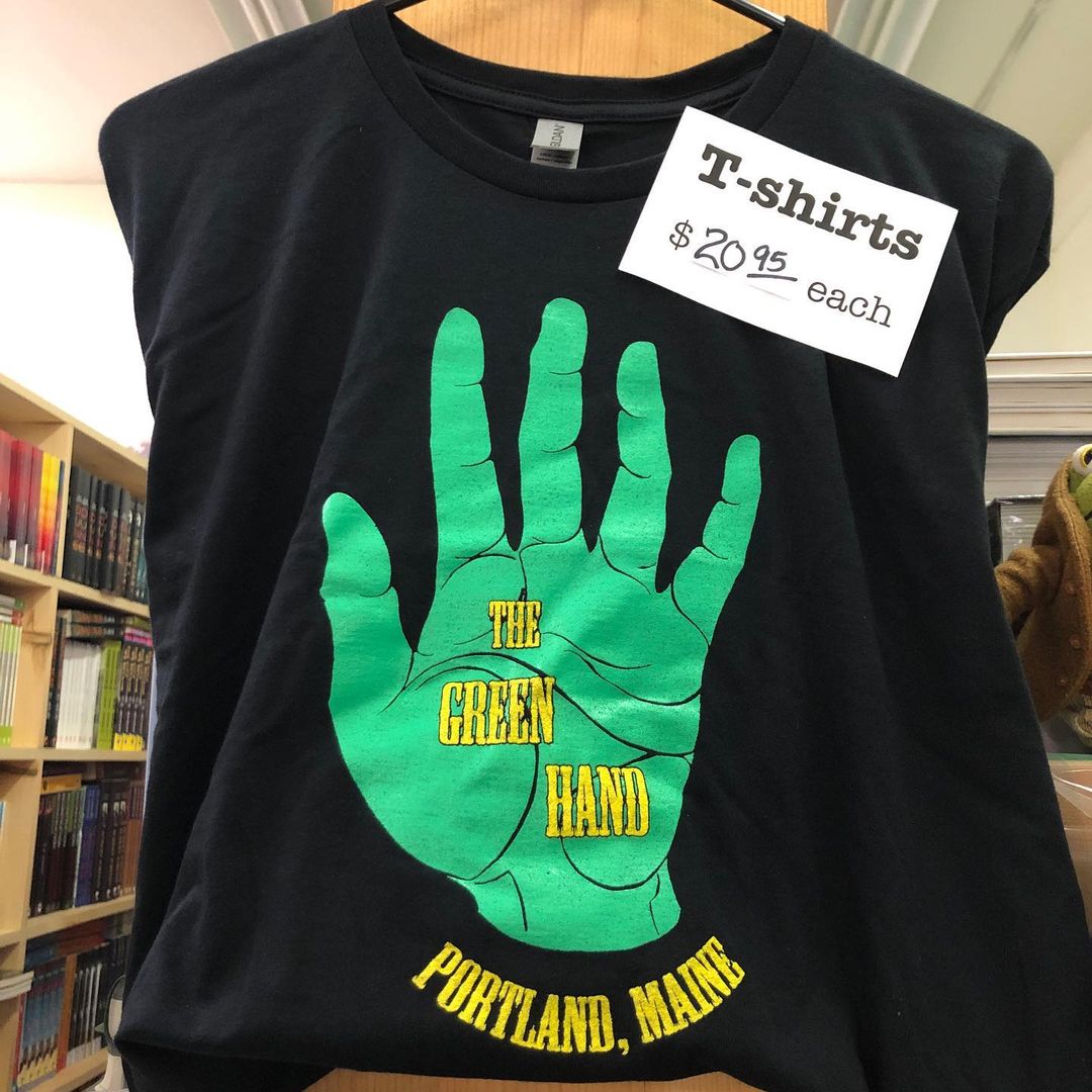 Green Hand Bookshop tshirts